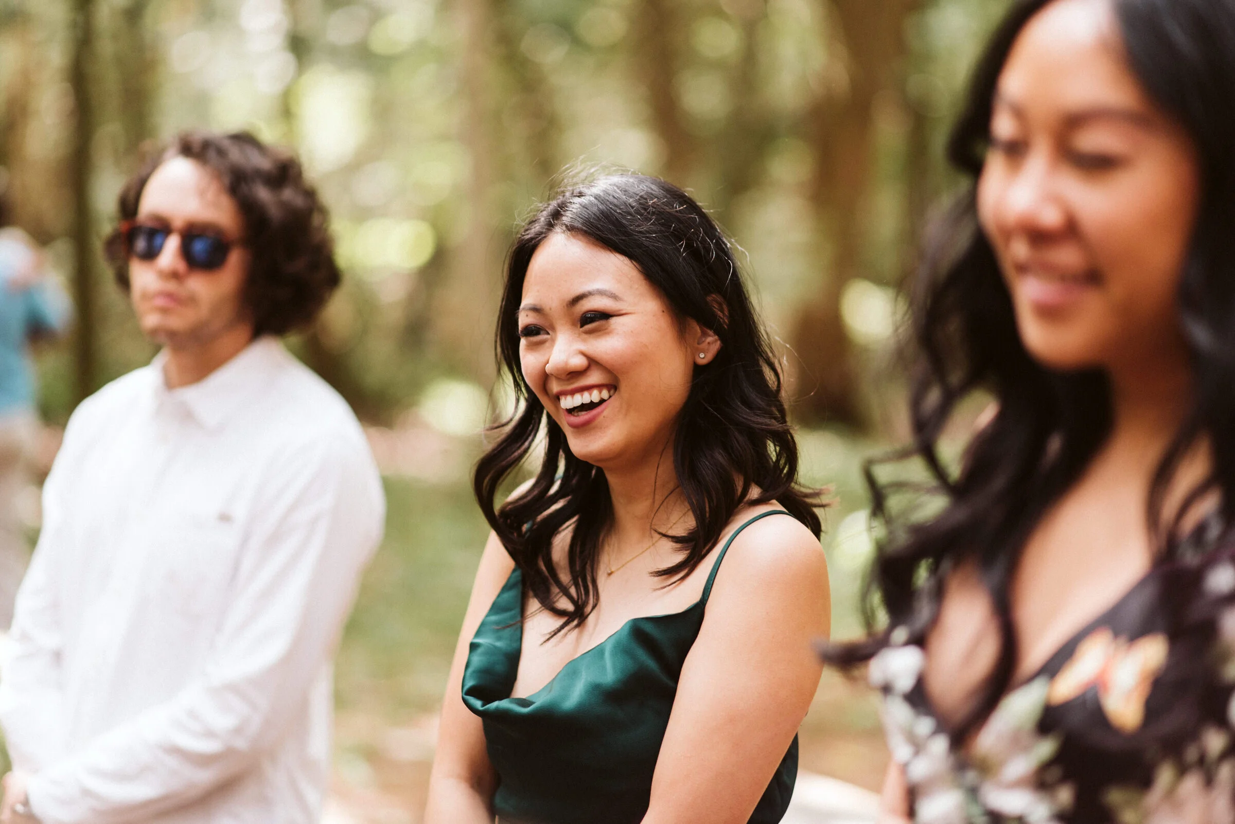 tamara + patrick | an intimate forest wedding at Whispering Springs ...