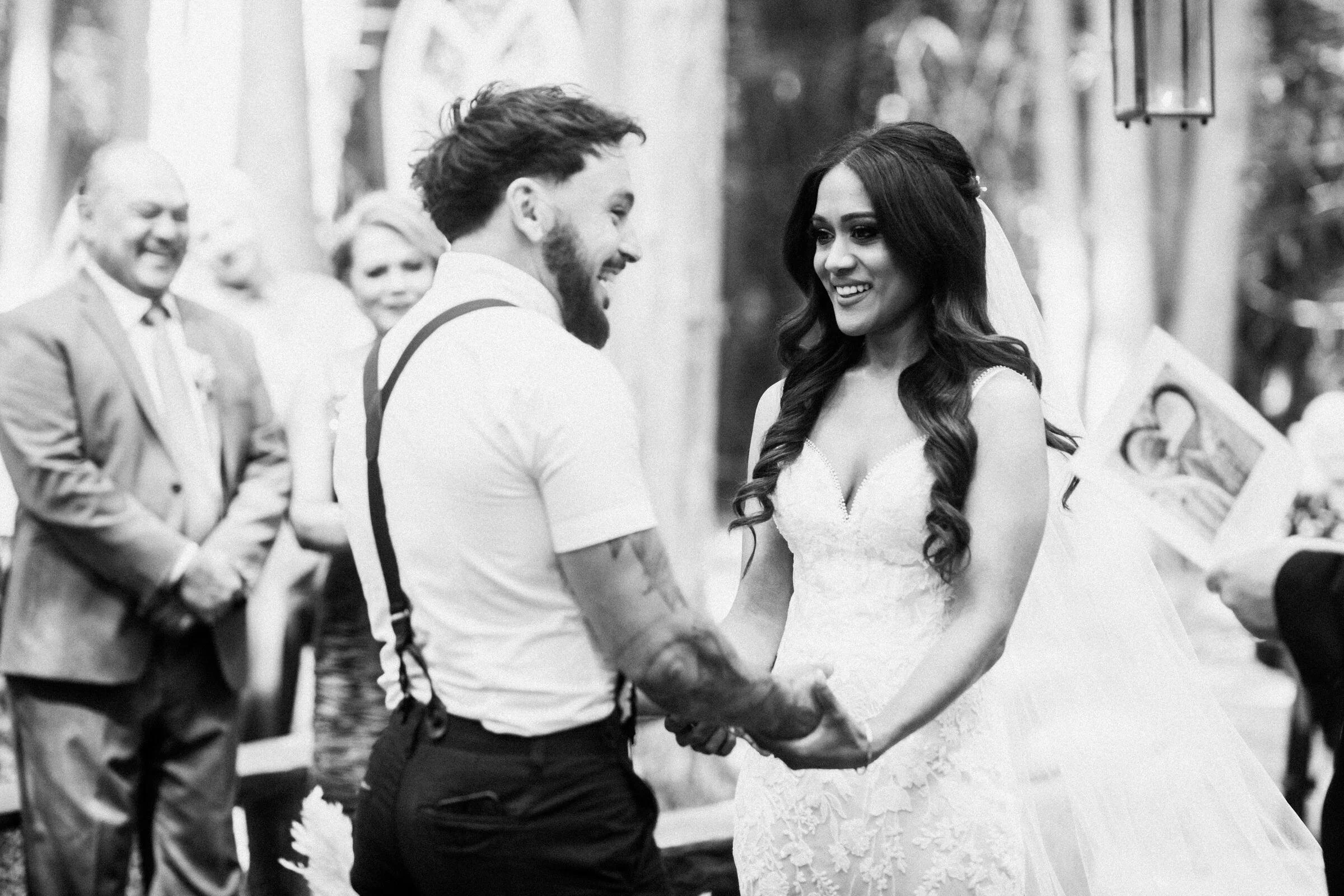 tamara + patrick | an intimate forest wedding at Whispering Springs ...