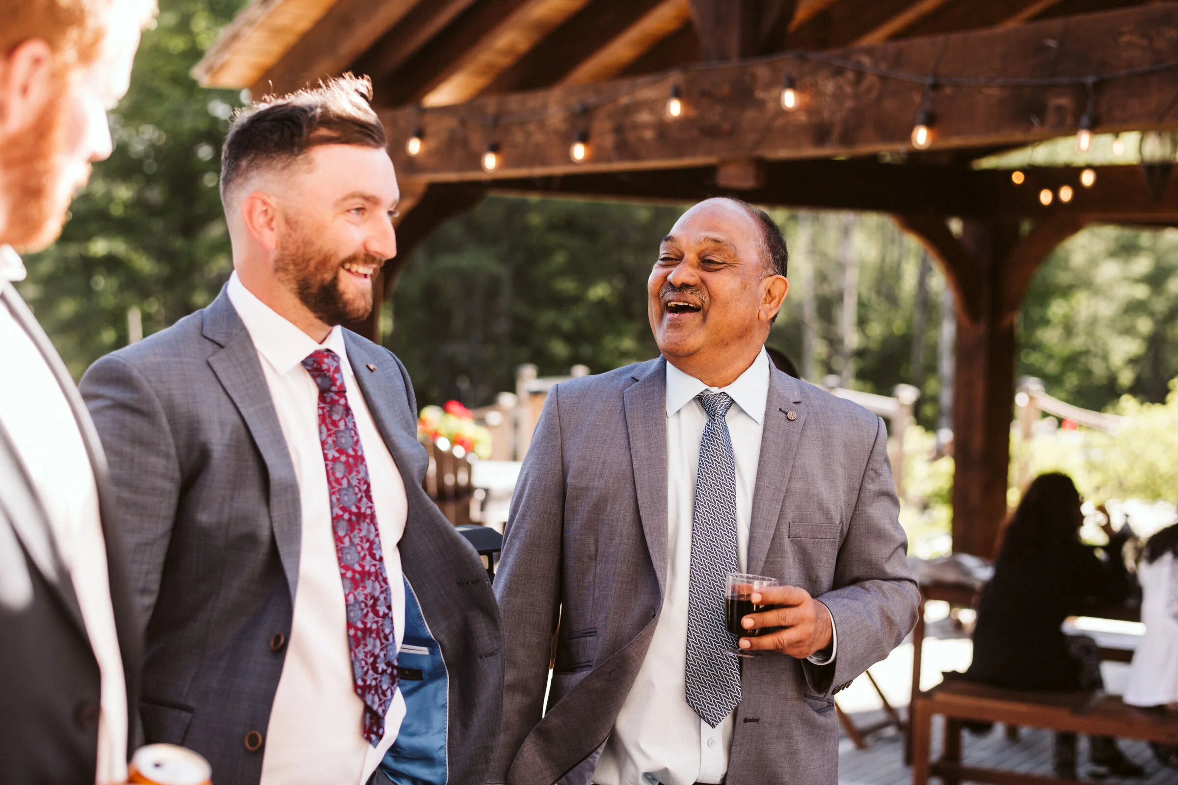 tamara + patrick | an intimate forest wedding at Whispering Springs ...