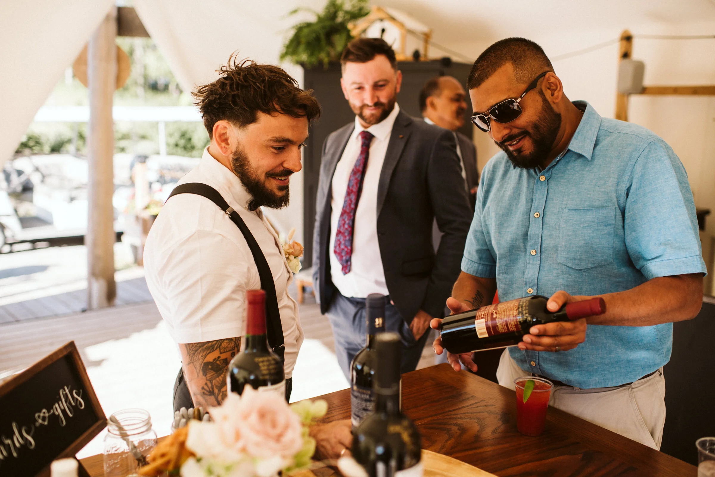 tamara + patrick | an intimate forest wedding at Whispering Springs ...