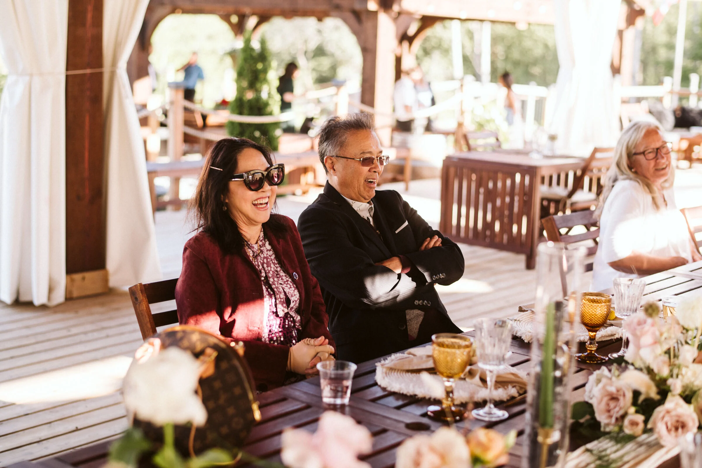 tamara + patrick | an intimate forest wedding at Whispering Springs ...