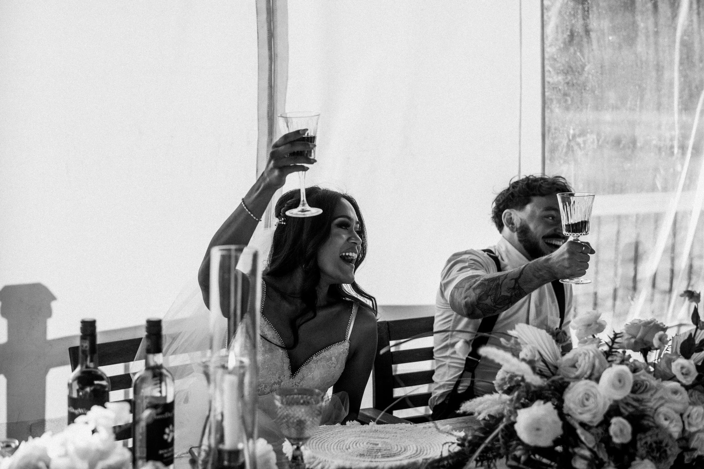 tamara + patrick | an intimate forest wedding at Whispering Springs ...