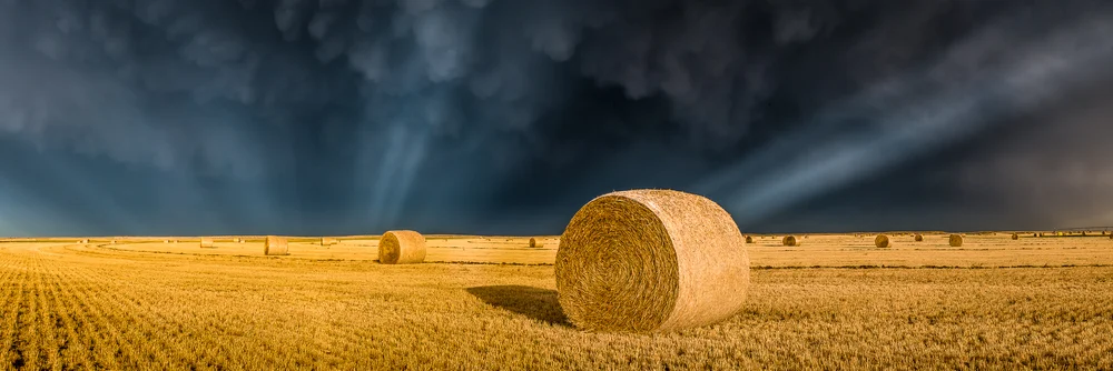 Spring Thunderstorms on the Kansas Prairie - Michael Strickland Images