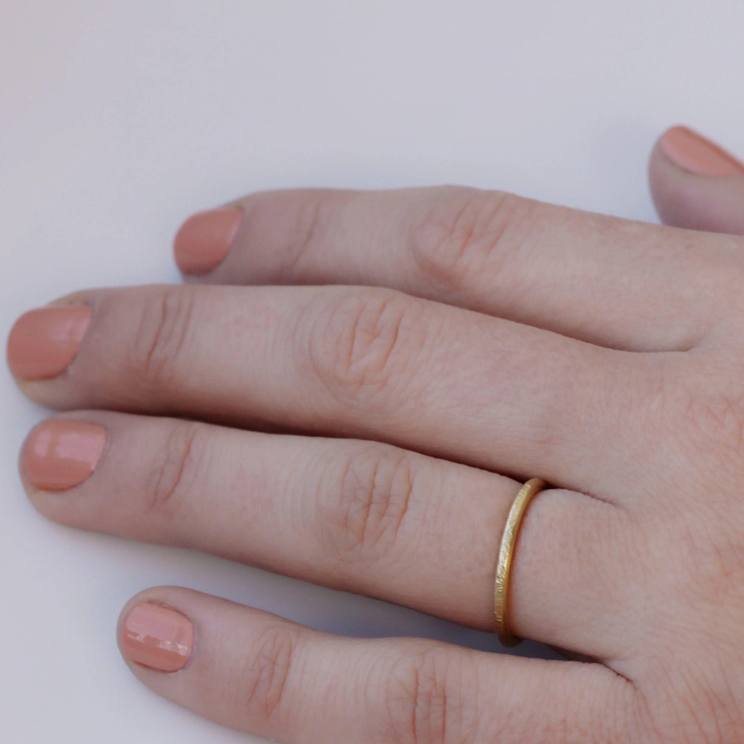 Starry Sky Arch Wedding Band - 14 or 18 karat gold — Sarah Swell Jewelry