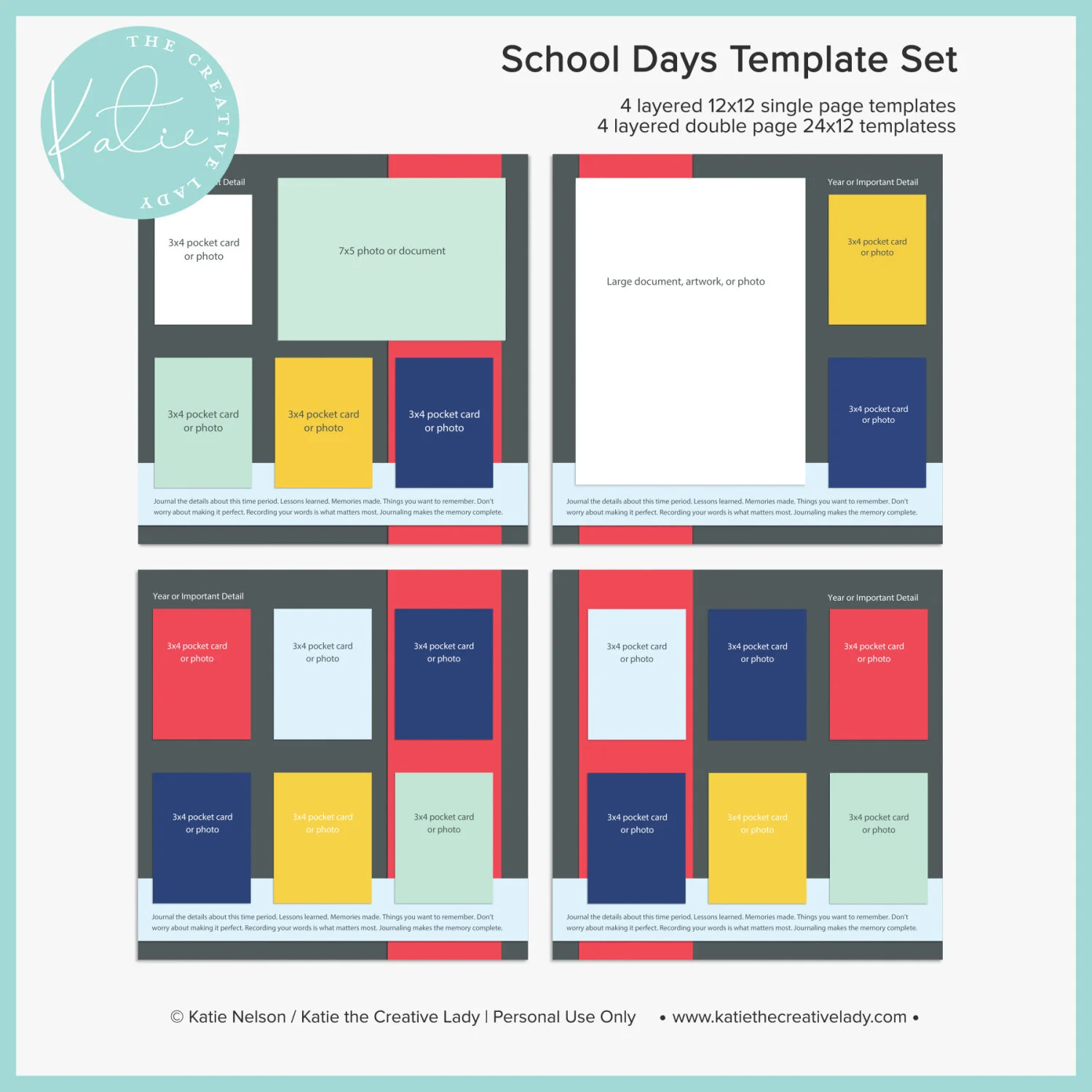 Are you ready to document school days? — Katie the Creative Lady