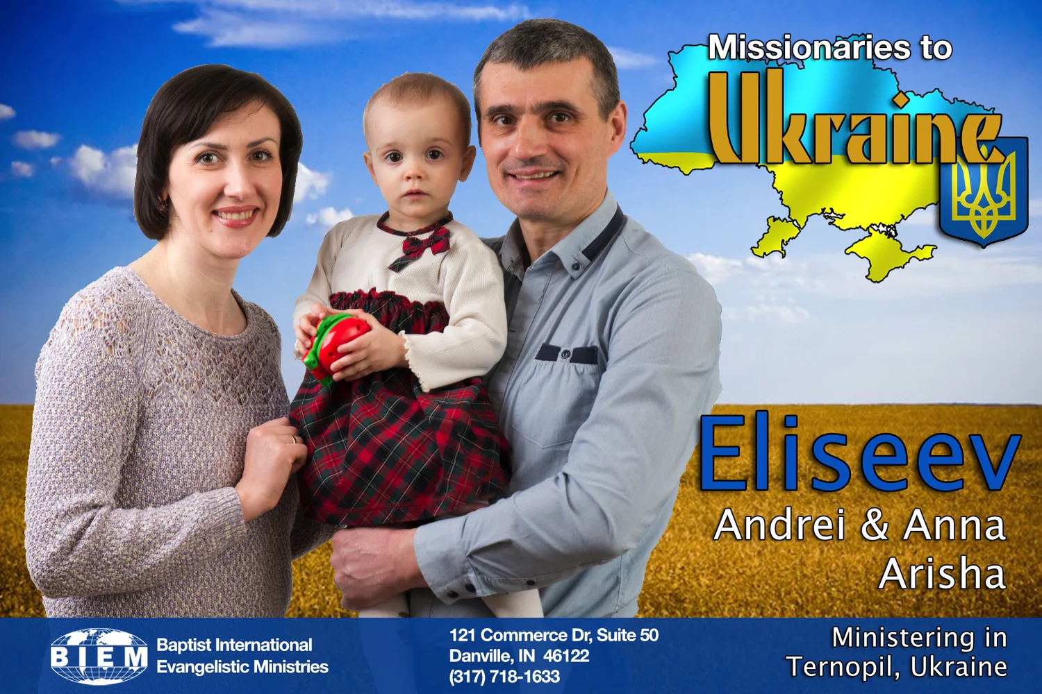 Andrei and Anna Eliseev — Baptist International Evangelistic Ministries