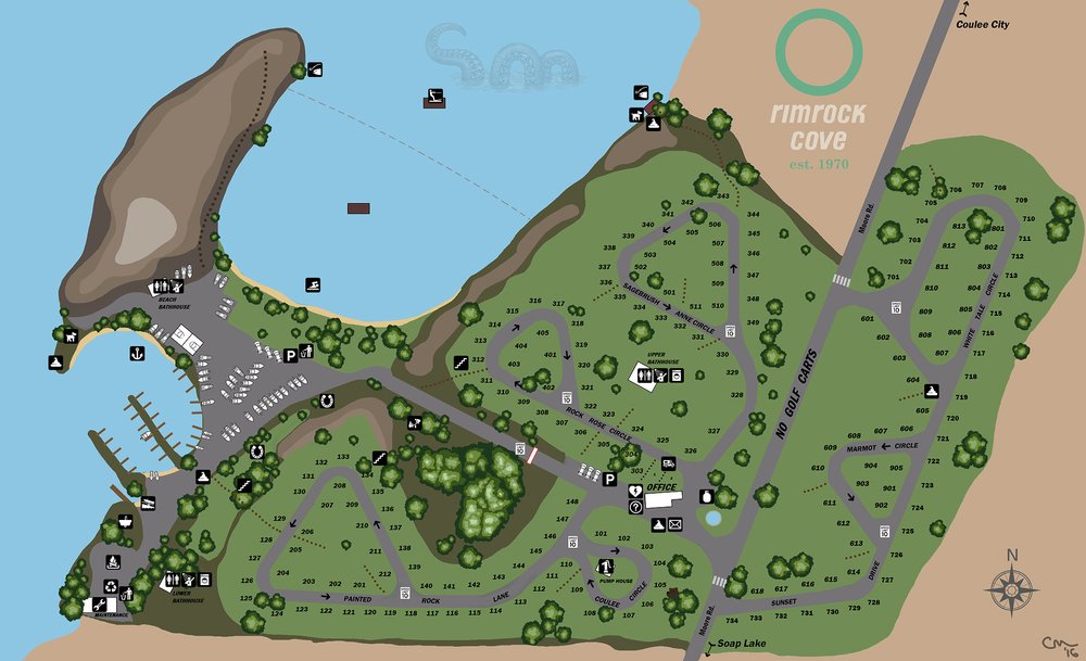PARK MAP — RIM ROCK COVE