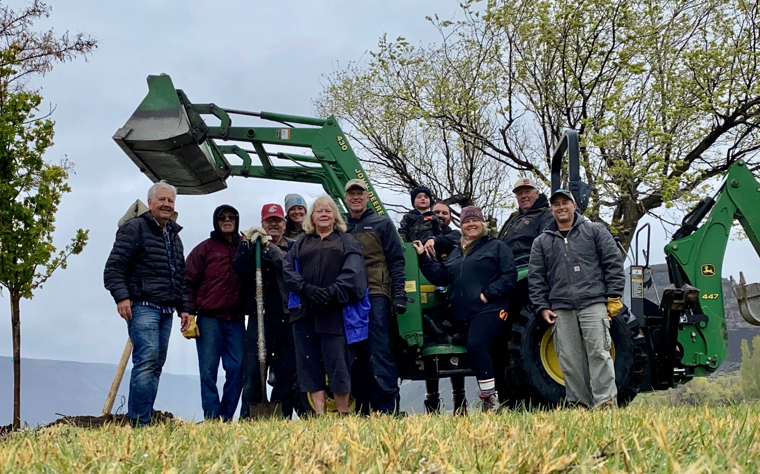 Tree Planting Work Completed — RIM ROCK COVE