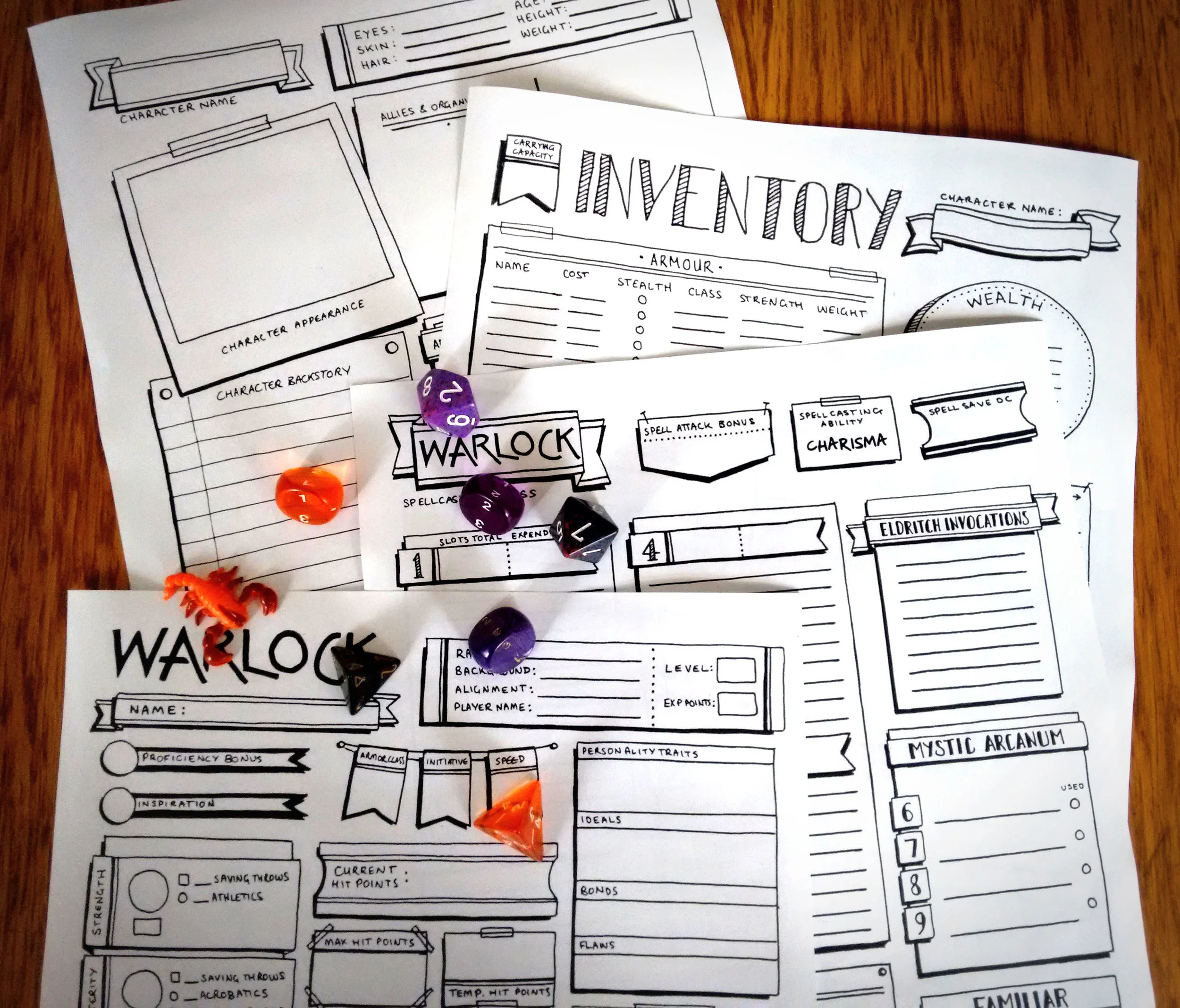 Dnd Warlock Spell List - Demontaras
