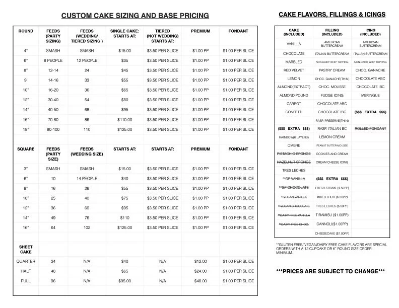 CUSTOM CAKES — Meringue Cake Studio