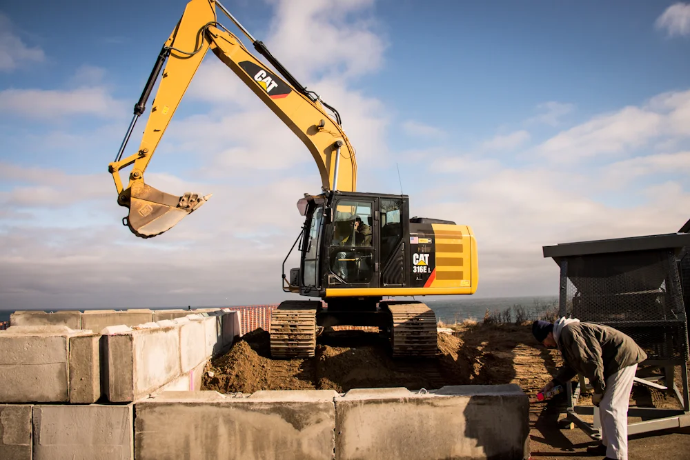 Sconset Geotube Installation Begins — Nantucket Coastal Conservancy