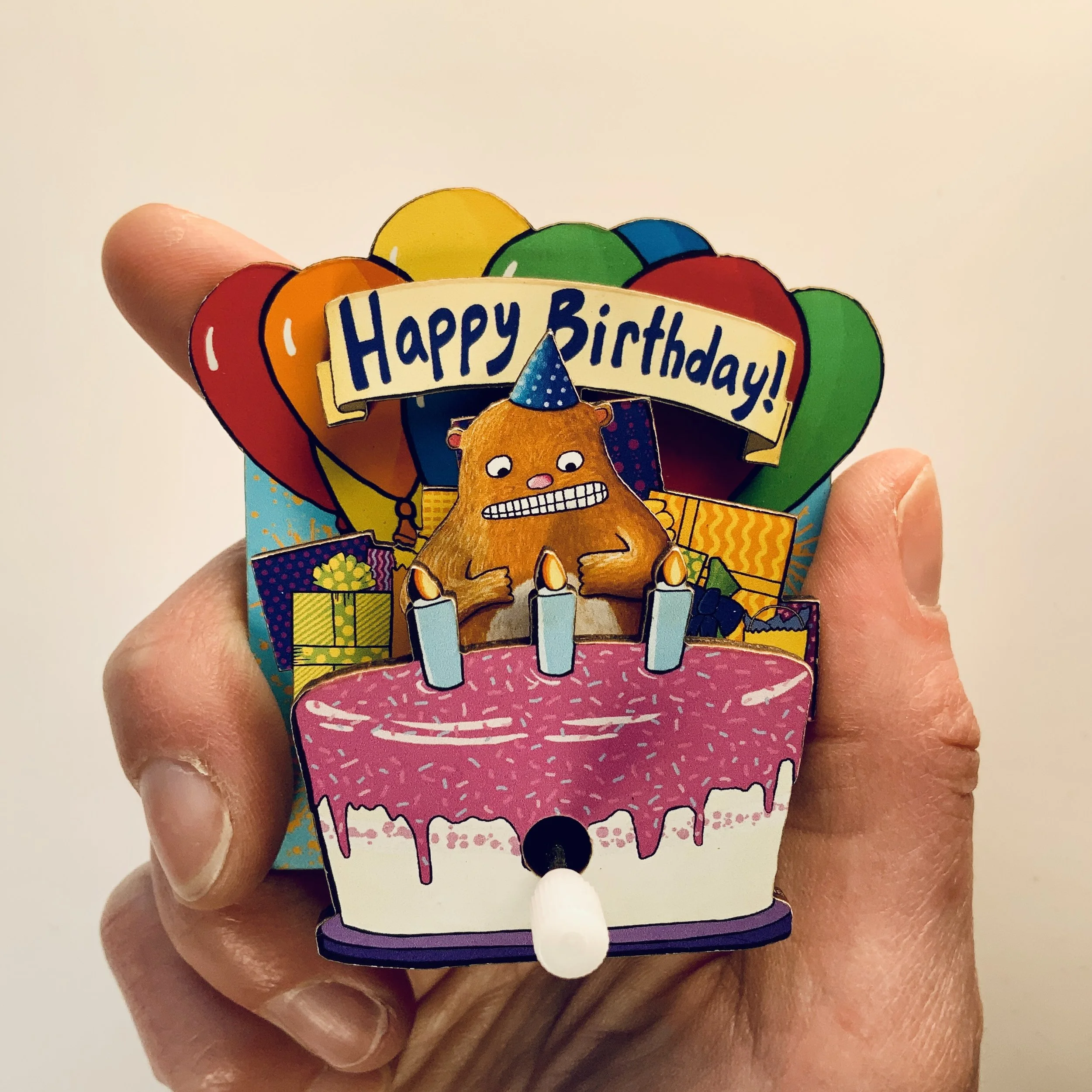 Hamster Birthday Cake
