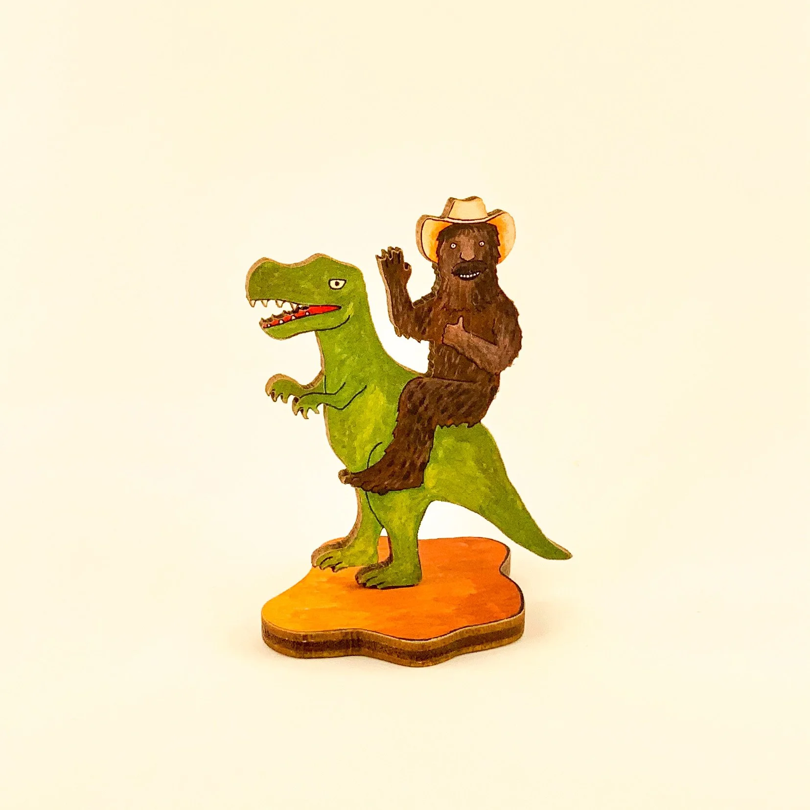 Squatch on a Rex! — 20 LEAGUES