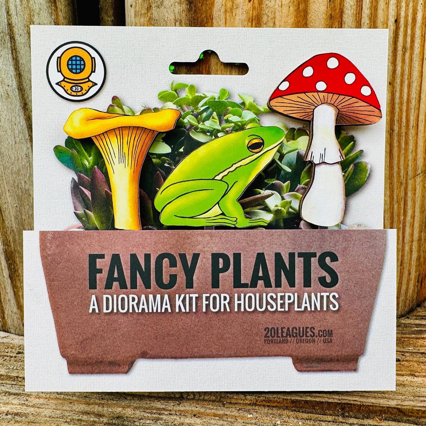 Zombies Fancy Plants Diorama Kit — 20 LEAGUES