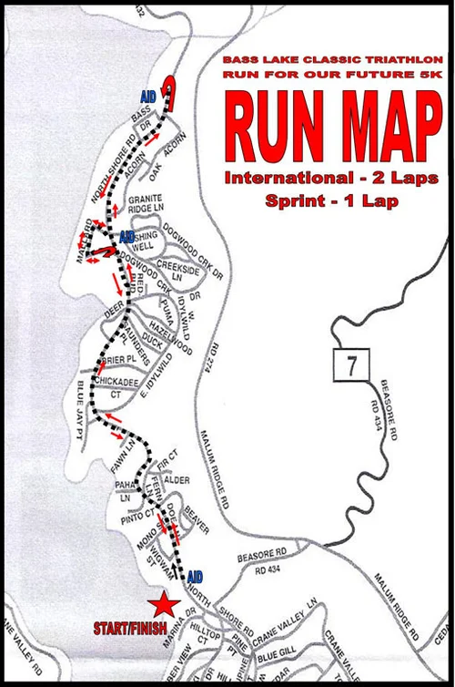 COURSE MAPS — Swim. Bike. Run.