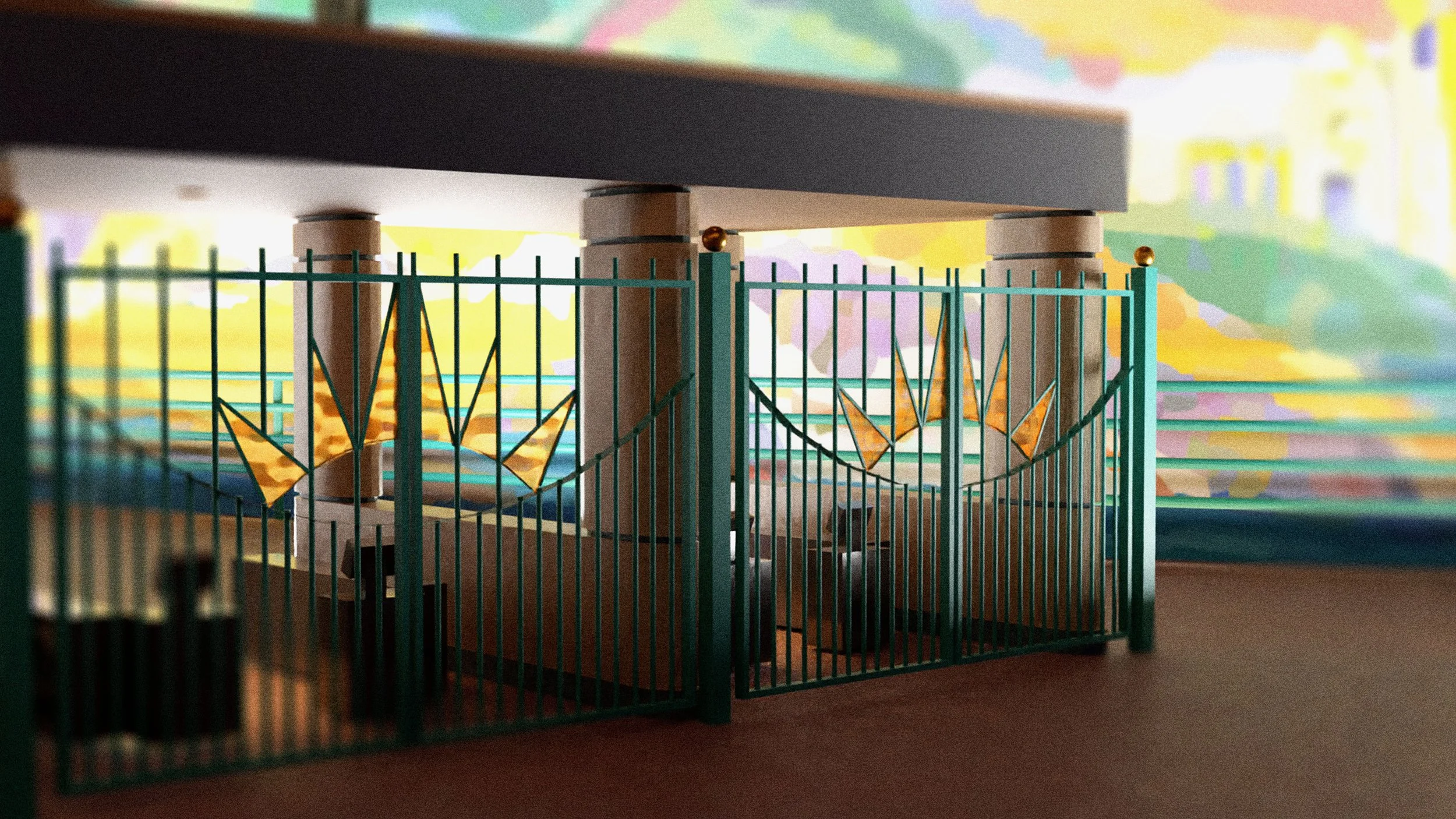 DCA Entrance 2001 — Rob Yeo Design
