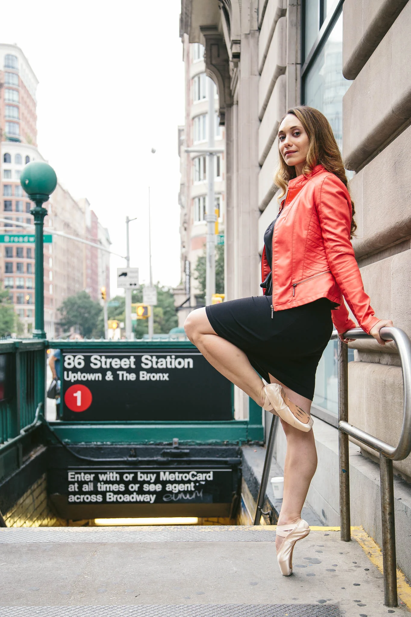 Amy Miller, 86 Street Station, 1 — Dancers of New York