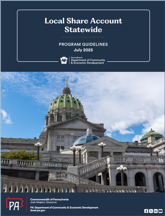 Statewide Local Share Account Grants Are Open