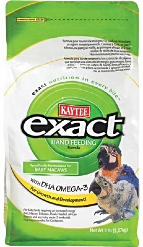 Kaytee Exact Macaw Hand Feeding Formula 5lb — Varietees Bird Store