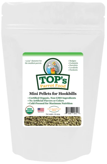 Tops Mini Pellets — Varietees Bird Store