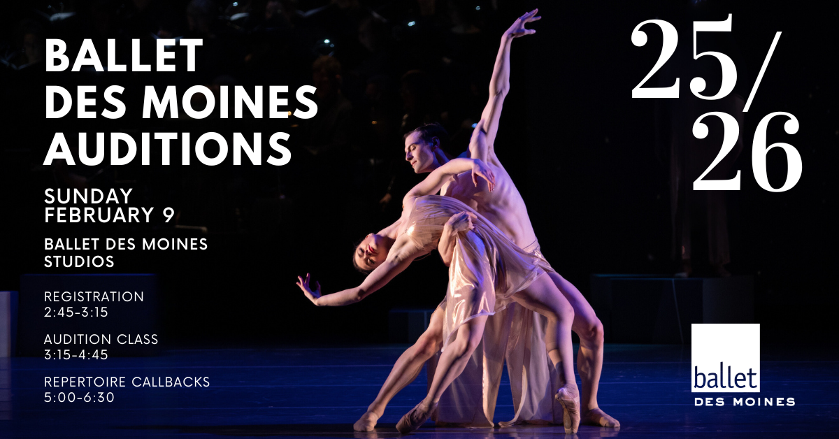 Company Auditions — Ballet Des Moines