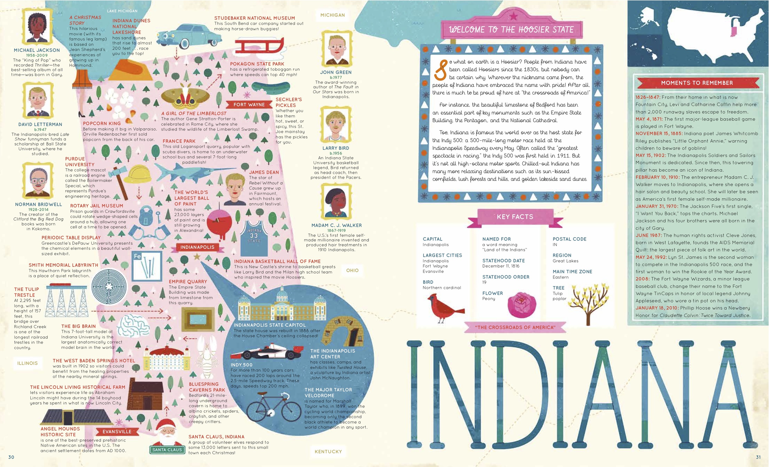 The 50 States: Explore the United States in 50 Colorful Maps ...