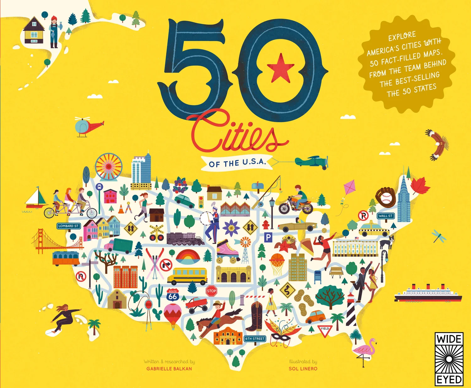 The 50 States: Explore the United States in 50 Colorful Maps ...