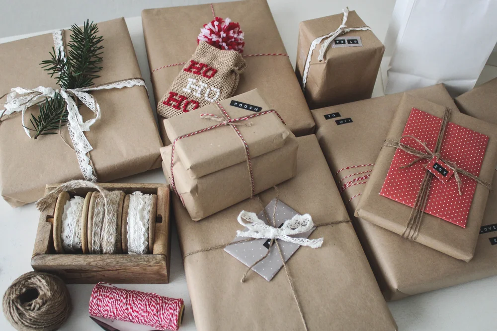 Gift Wrapping — Cashmere & Plaid