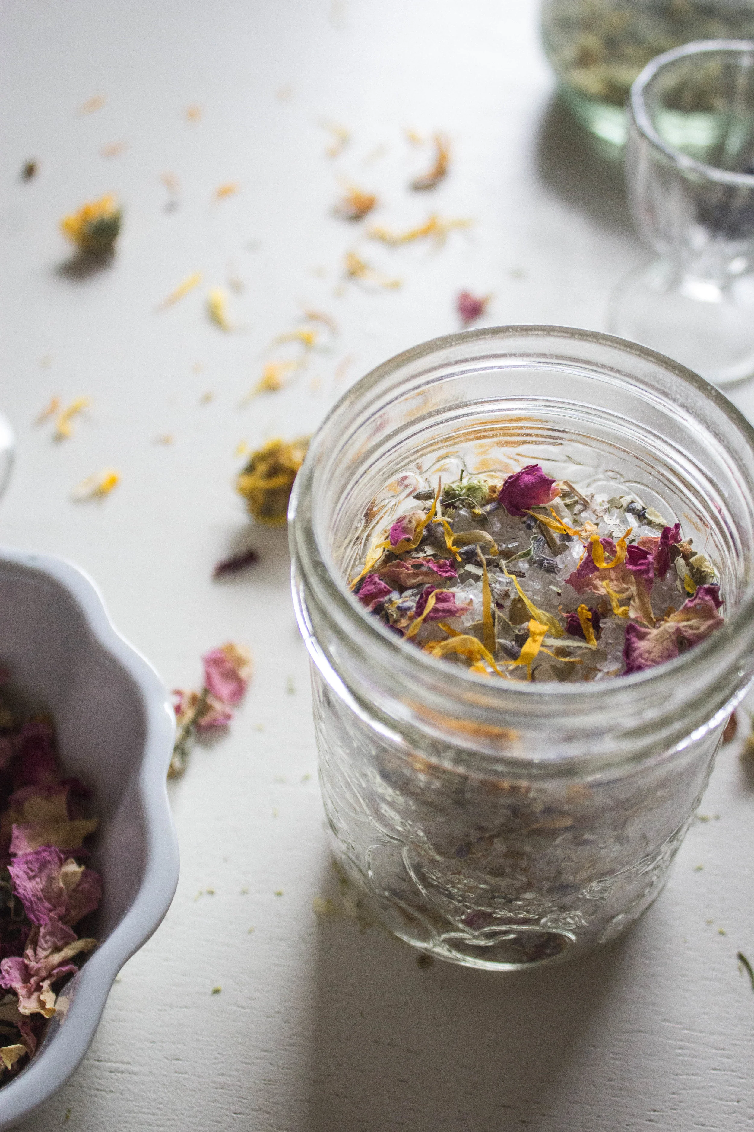 DIY Herbal Bath Tea — Cashmere & Plaid