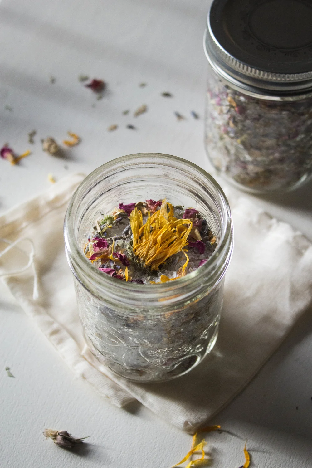 DIY Herbal Bath Tea — Cashmere & Plaid