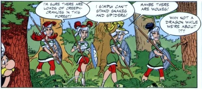 Asterix Female Characters