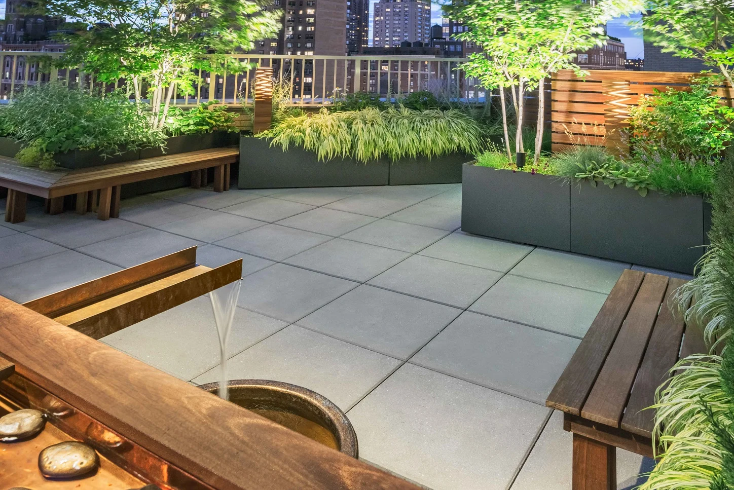Upper East Side Common Roof — Evan C. Lai Landscape Design, Inc.