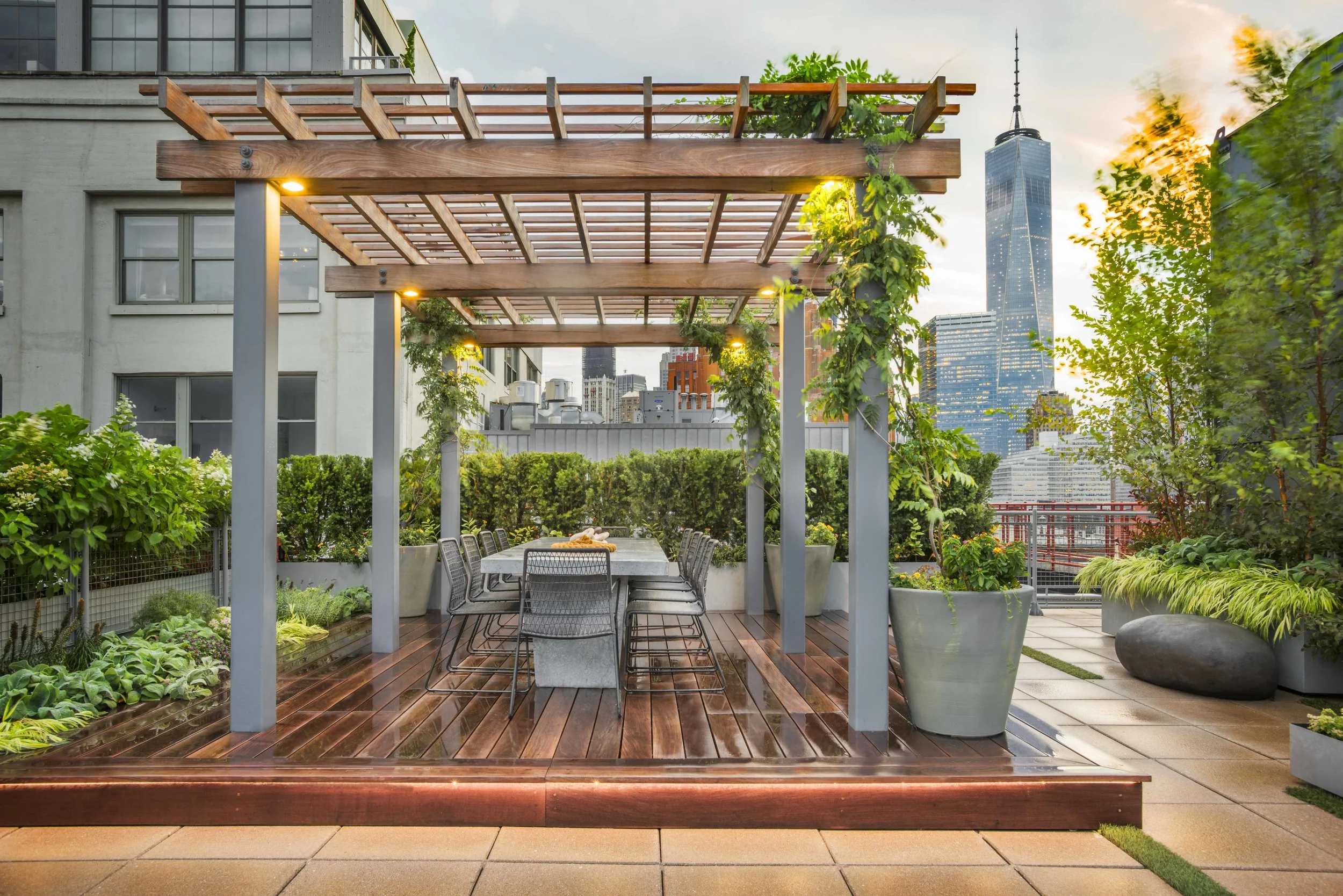 Tribeca Common Roof — Evan C. Lai Landscape Design, Inc.