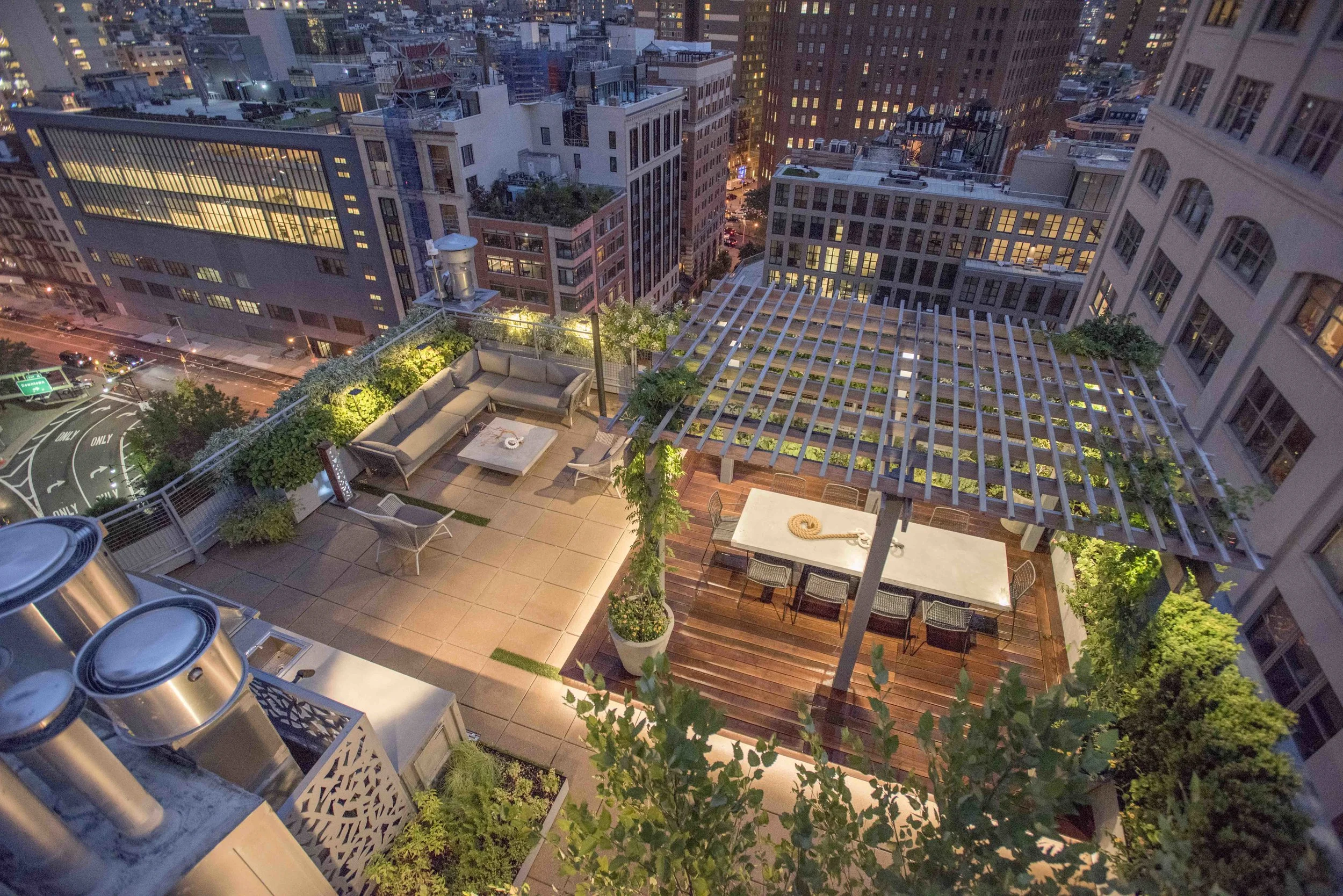 Tribeca Common Roof — Evan C. Lai Landscape Design, Inc.