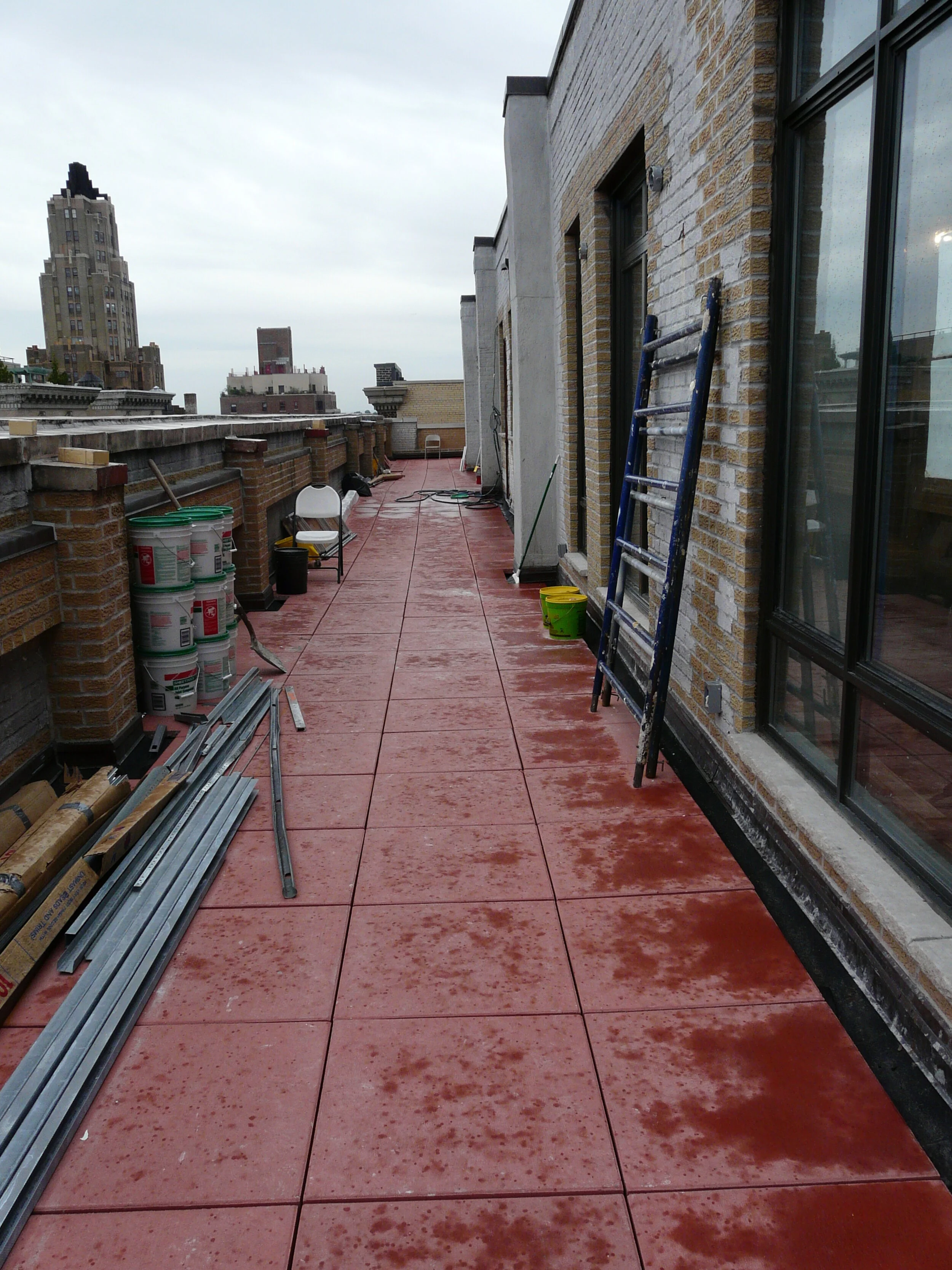 Upper West Side Family Rooftop — Evan C. Lai Landscape Design, Inc.