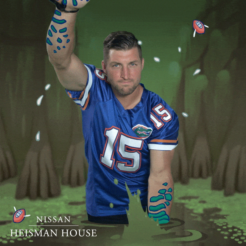 Tim Tebow Gators Chomp