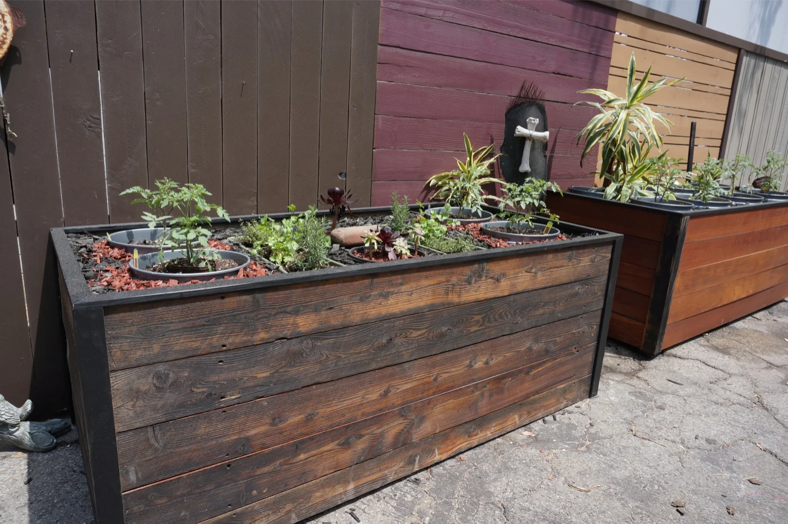 Planter Boxes, Santa Monica, Los Angeles, Venice Beach — Harwell Design ...