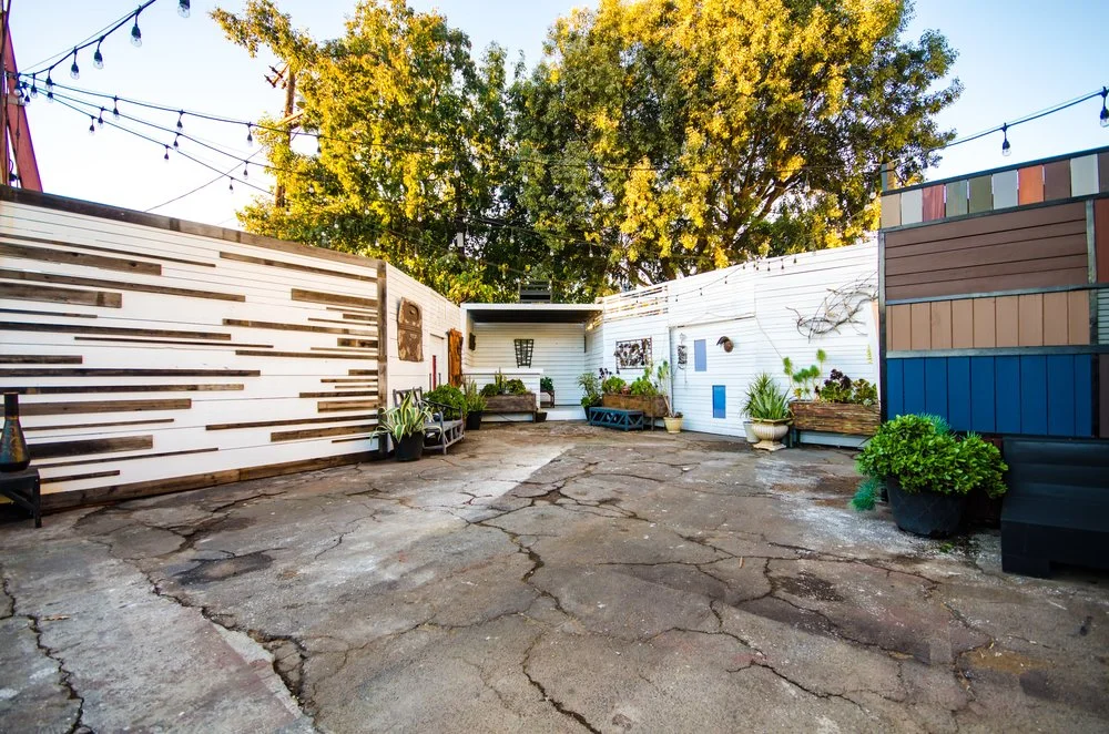 Fence, Gate, Showroom, Los Angeles, Santa Monica — Harwell Design ...