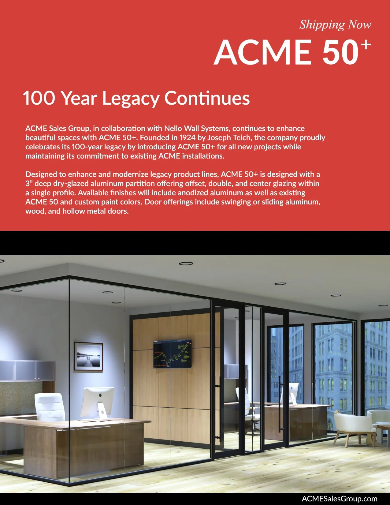 ACME 50+ — Acme Sales Group