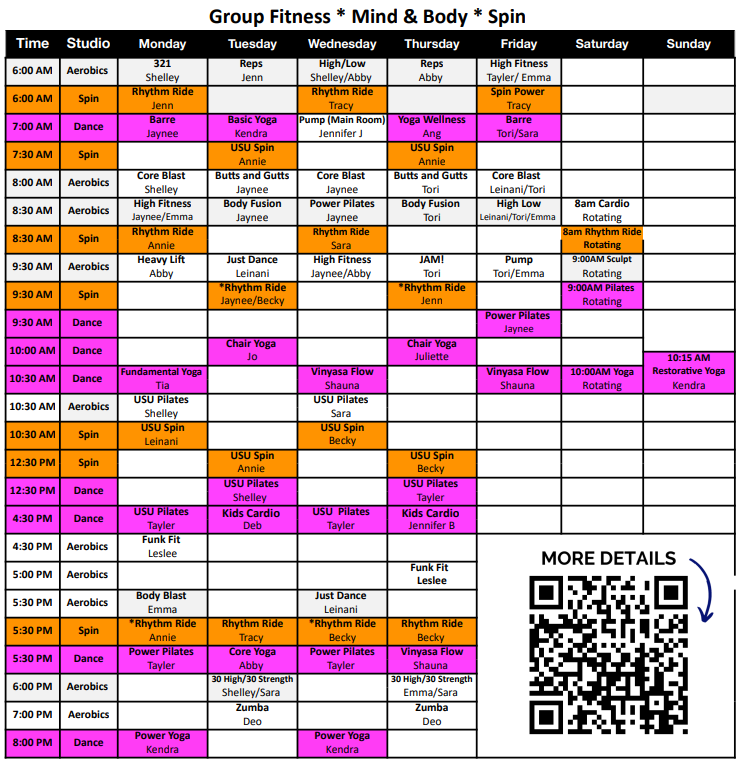 Group Fitness — Sports Academy & Racquet Club