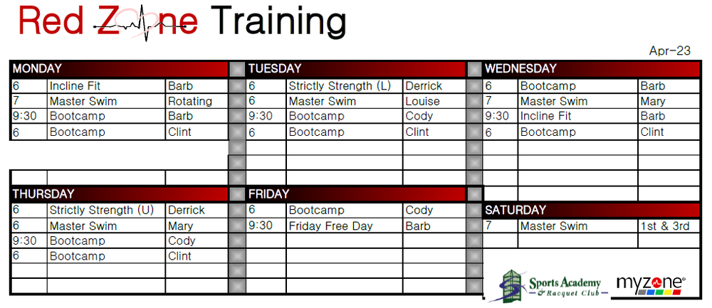 Red Zone Training — Sports Academy & Racquet Club