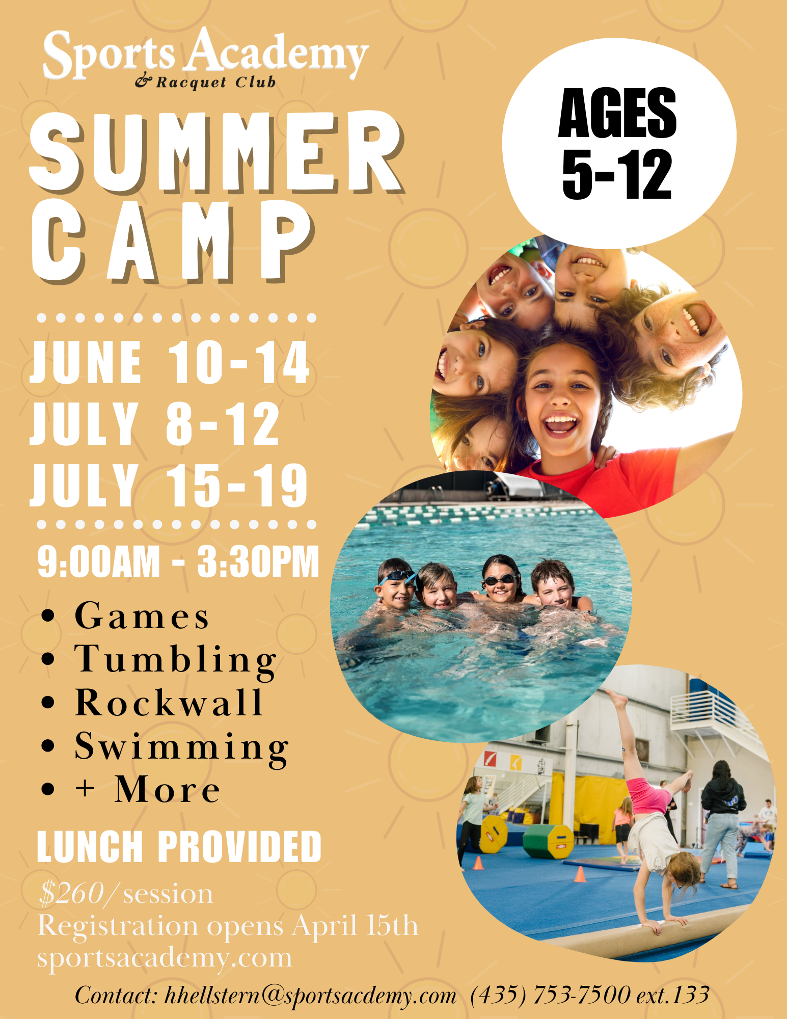 Summer Camps — Sports Academy & Racquet Club