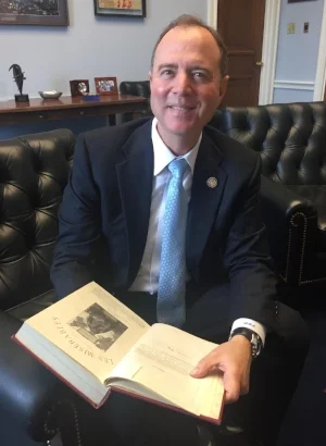 Congressman Adam Schiff reads from Orphan Island by Laurel Snyder ...