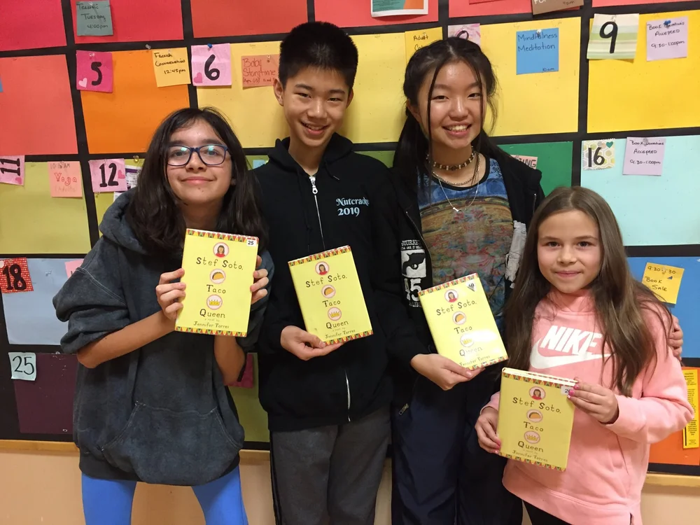 Episode 107 - Stef Soto, Taco Queen by Jennifer Torres — Book Club for Kids