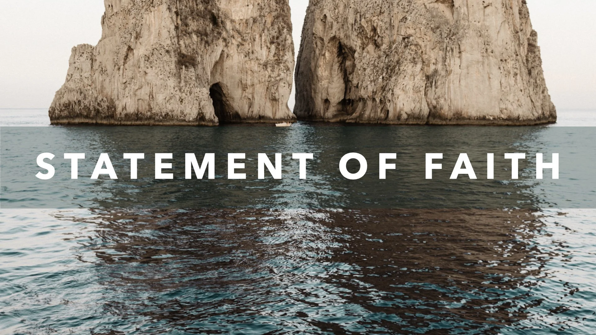 What We Believe — Trinity Community Church