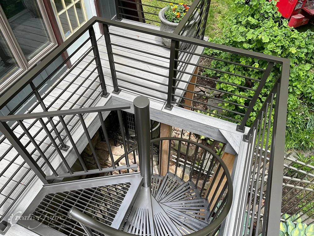 Wrought Iron Railings, Custom Metal Railings | Creative Forge