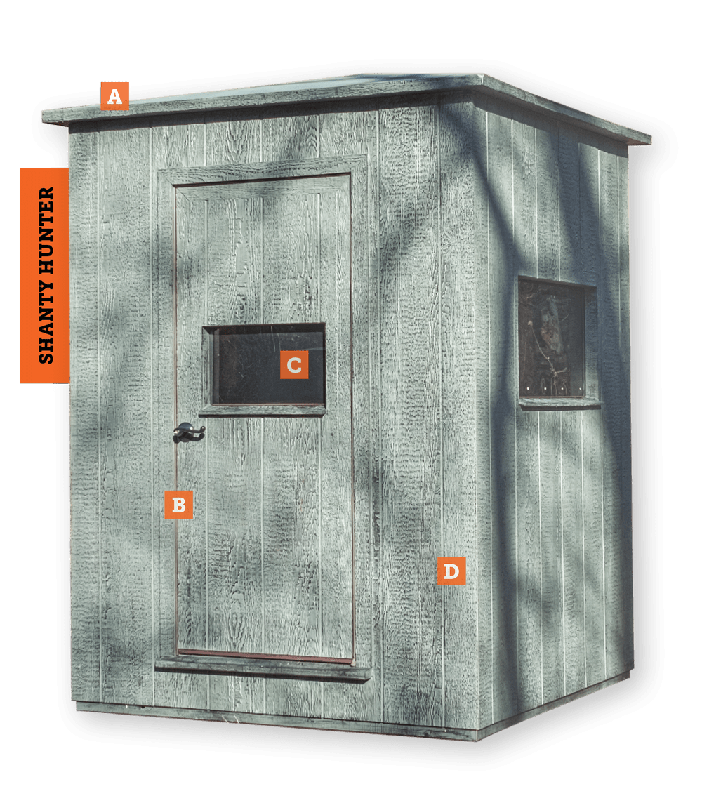 The Shanty Hunter — 360 Series Hunting Blind