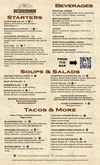 MENU — Rockwell's