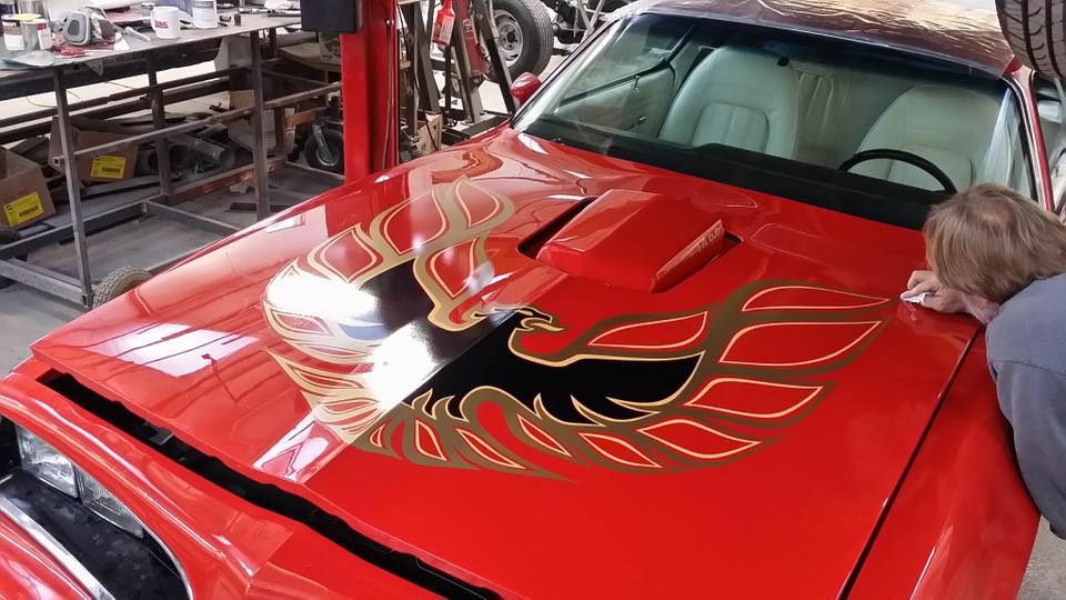 1977 Firebird Red