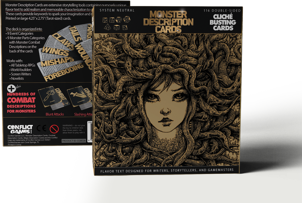 Conflict Games - Wonderful Products for Writers, Storytellers, and GMs